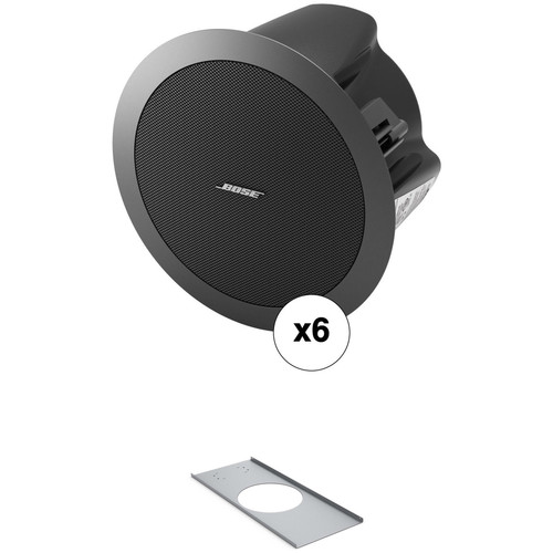 Bose Professional Freespace DS 16F Contractor 6-Pack with 6 DS 16F Speakers and 6 Tile Bridges ...